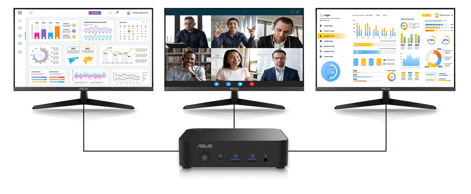 ASUS NUC 14 essential mini PC, Intel N250, DDR5 RAM, Win 11